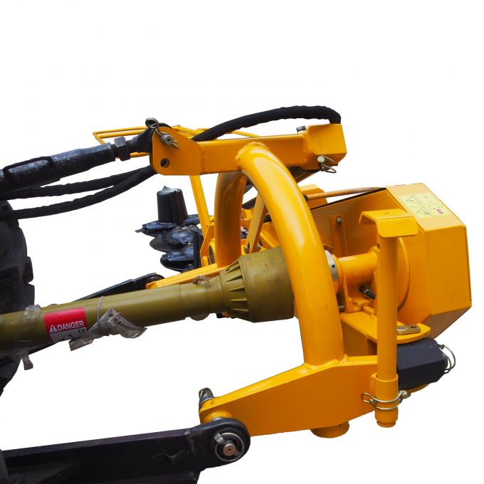 Farm Tractor Mounted Drum Hay Cutter Two Disc Rotary Lawn Mower