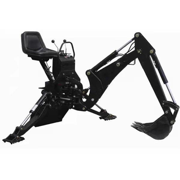 Compact 3 Point Hitch Tractor Mounted Backhoe 30hp For Farm Digging