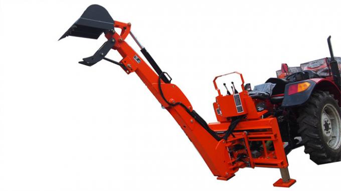 PTO Tractor Mounted Backhoe Excavator Mounted Tow Behind Backhoe Attachment