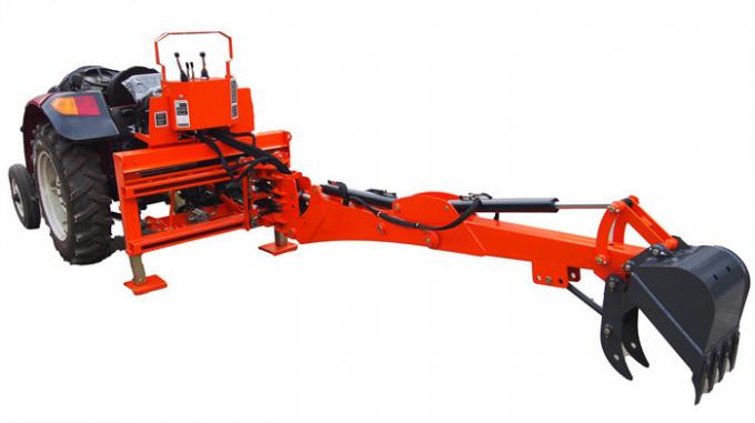 PTO Tractor Mounted Backhoe Excavator Mounted Tow Behind Backhoe Attachment