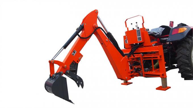 PTO Tractor Mounted Backhoe Excavator Mounted Tow Behind Backhoe Attachment