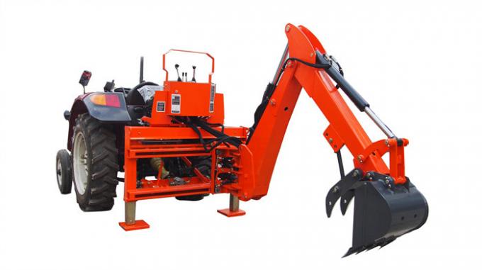 PTO Tractor Mounted Backhoe Excavator Mounted Tow Behind Backhoe Attachment